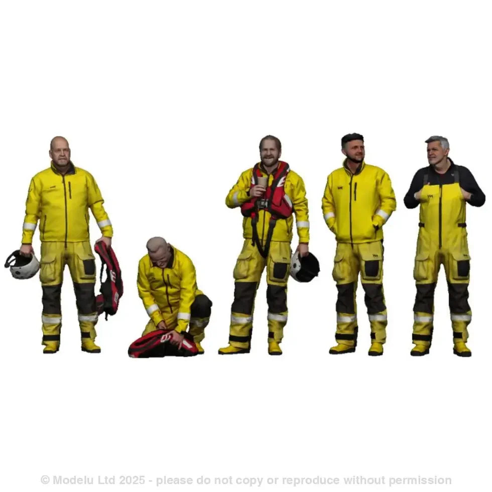 Modelu RNLI Crew at Rest 1340-076 – Bunters Yard